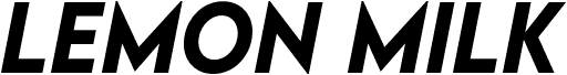 LEMON MILK Bold 字体 | Fonts2u.com