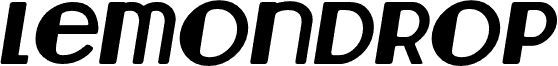Lemondrop Bold font