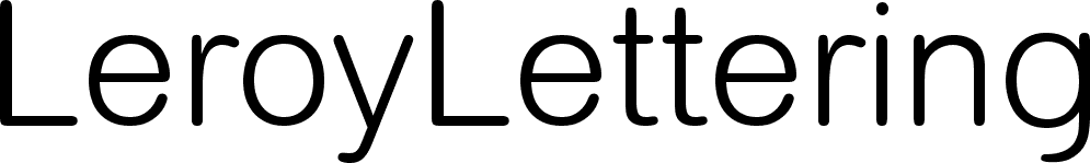 LeroyLetteringLightBETA01 font | Fonts2u.com