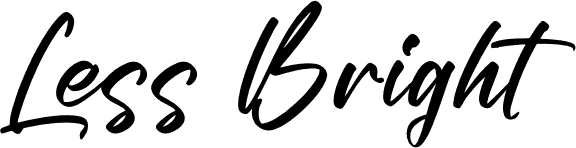 Less Bright font | Fonts2u.com