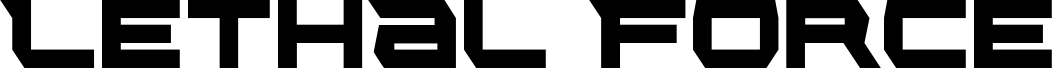 Lethal Force font | Fonts2u.com