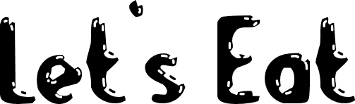Let's Eat font