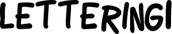 Lettering1 Bold font | Fonts2u.com