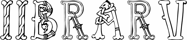 Library of Minerva, 9th c. font | Fonts2u.com