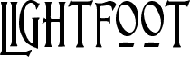 Lightfoot Bold font