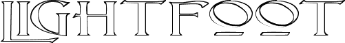 Lightfoot Bold font