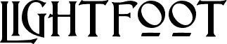 Lightfoot Bold font