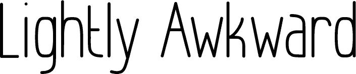 Lightly Awkward font | Fonts2u.com