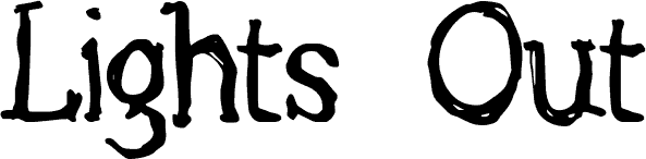 Lights Out BRK font | Fonts2u.com