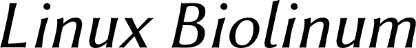 Linux Biolinum O font | Fonts2u.com