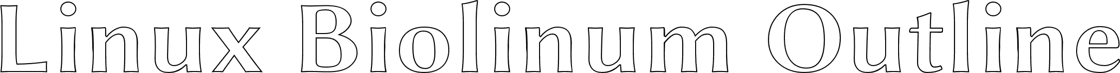 Linux Biolinum Outline Bold font | Fonts2u.com