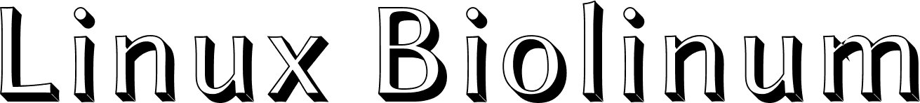Linux Biolinum Shadow font