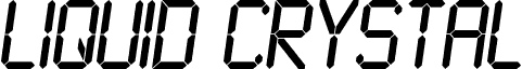 LiquidCrystal-Regular font | Fonts2u.com