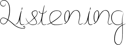 Listening font | Fonts2u.com