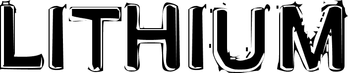 Lithium font | Fonts2u.com