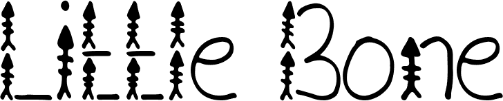 Little Bone font | Fonts2u.com