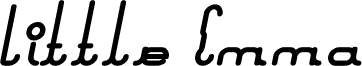 Little Emma Bold font