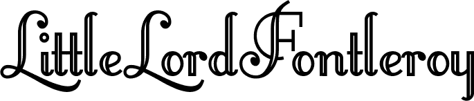 LittleLordFontleroy font | Fonts2u.com