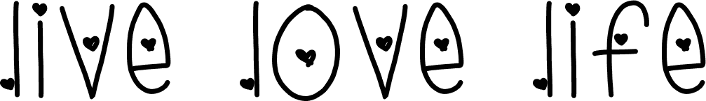live love life font