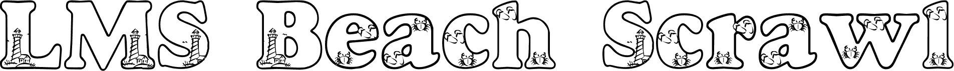 LMS Beach Scrawl font