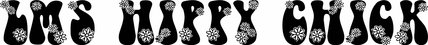 LMS Hippy Chick font