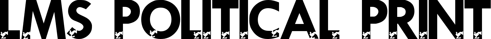 LMS Political Print font | Fonts2u.com
