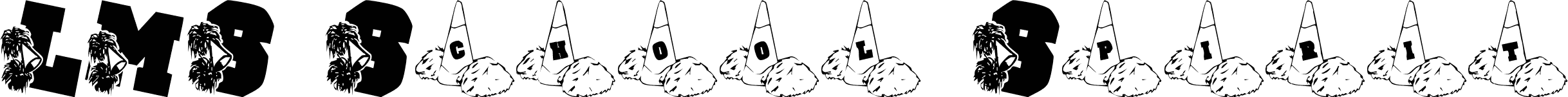 LMS School Spirit font | Fonts2u.com