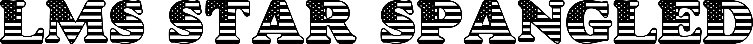 LMS Star Spangled font | Fonts2u.com