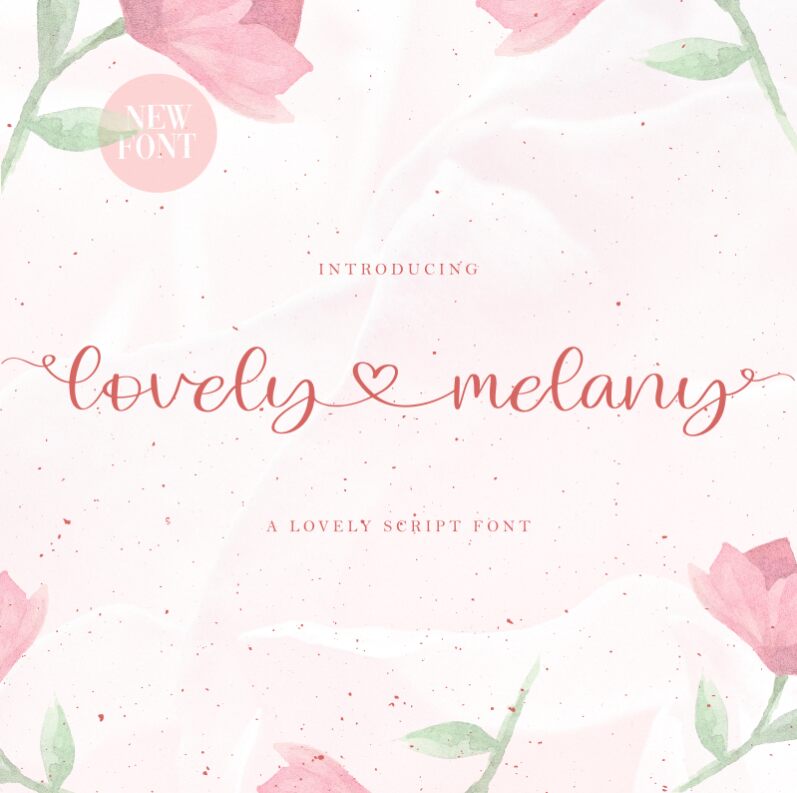 Lovely Melany font | Fonts2u.com