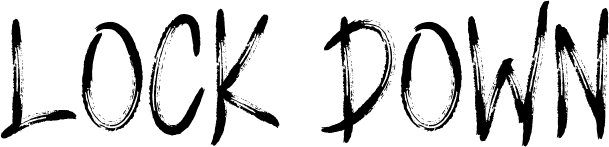LOCK DOWN font | Fonts2u.com