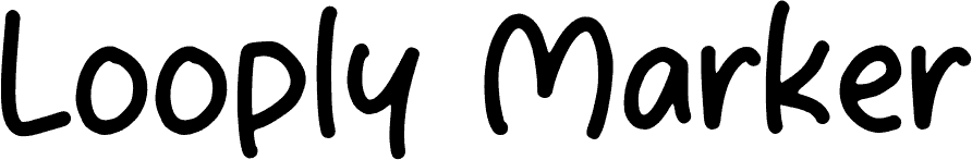 Looply Marker font | Fonts2u.com