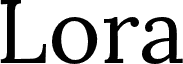 Lora Bold fuente | Fonts2u.com