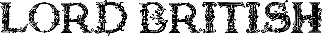 Lord British font