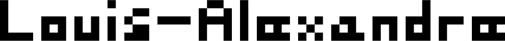 Louis-Alexandre Regular font | Fonts2u.com