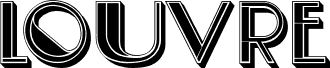 Louvre Extravagant Regular font | Fonts2u.com