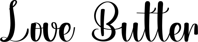 Love Butter font | Fonts2u.com