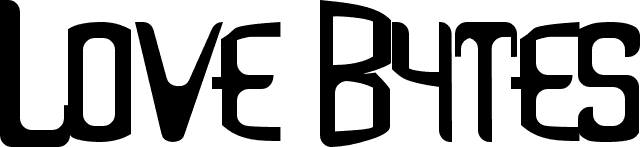 Love Bytes font | Fonts2u.com