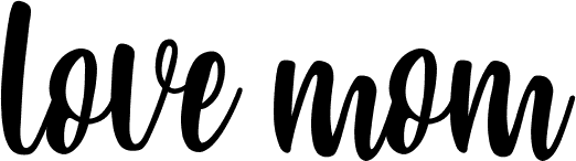 love mom font