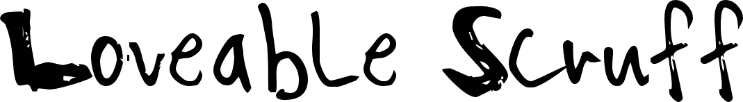Loveable Scruff font | Fonts2u.com