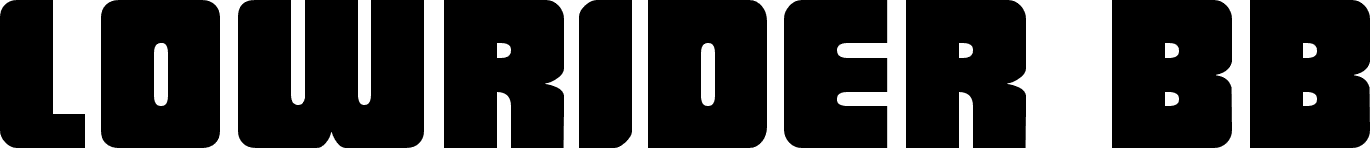 LowRider BB font | Fonts2u.com