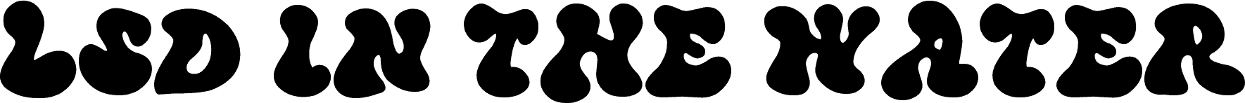 LSD in the Water font | Fonts2u.com