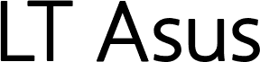 LT Asus Bold font