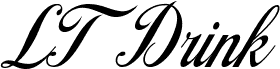 LT Drink Medium font