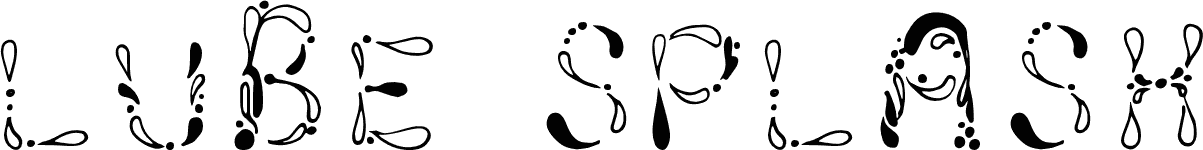 LubeSplash font | Fonts2u.com