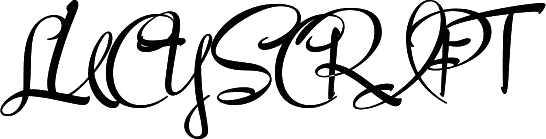 LucyScriptCapitals font | Fonts2u.com