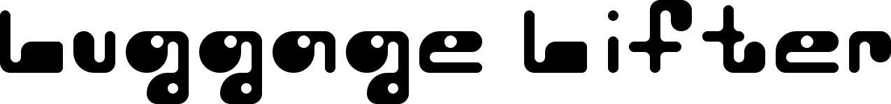 Luggage Lifter Regular font | Fonts2u.com