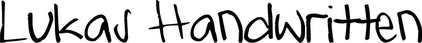 Lukas Handwritten Schriftart | Fonts2u.com