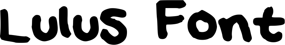 LulusFont font | Fonts2u.com