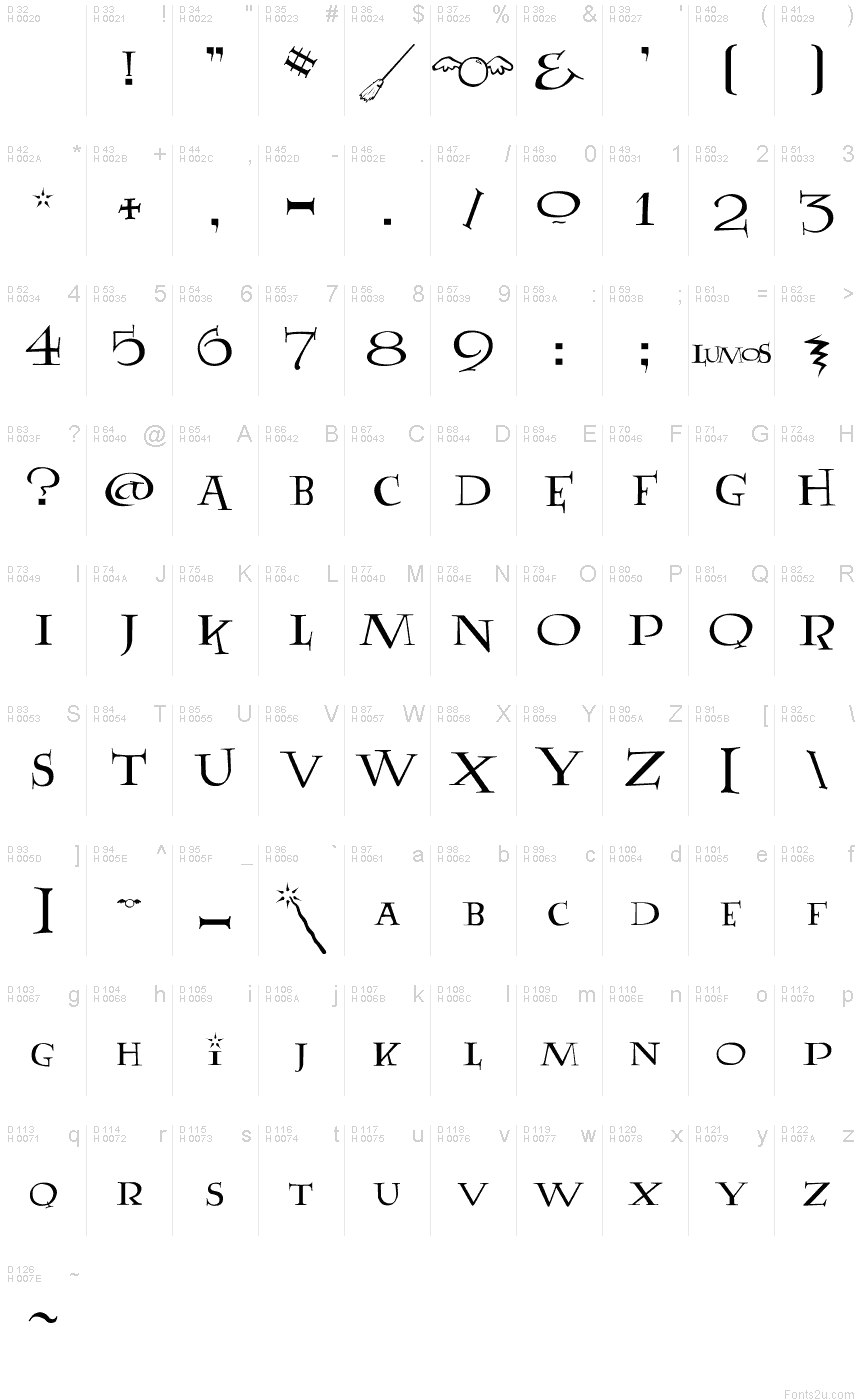 Lumos Font