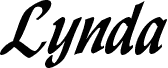 Lynda Cursive Normal fuente | Fonts2u.com